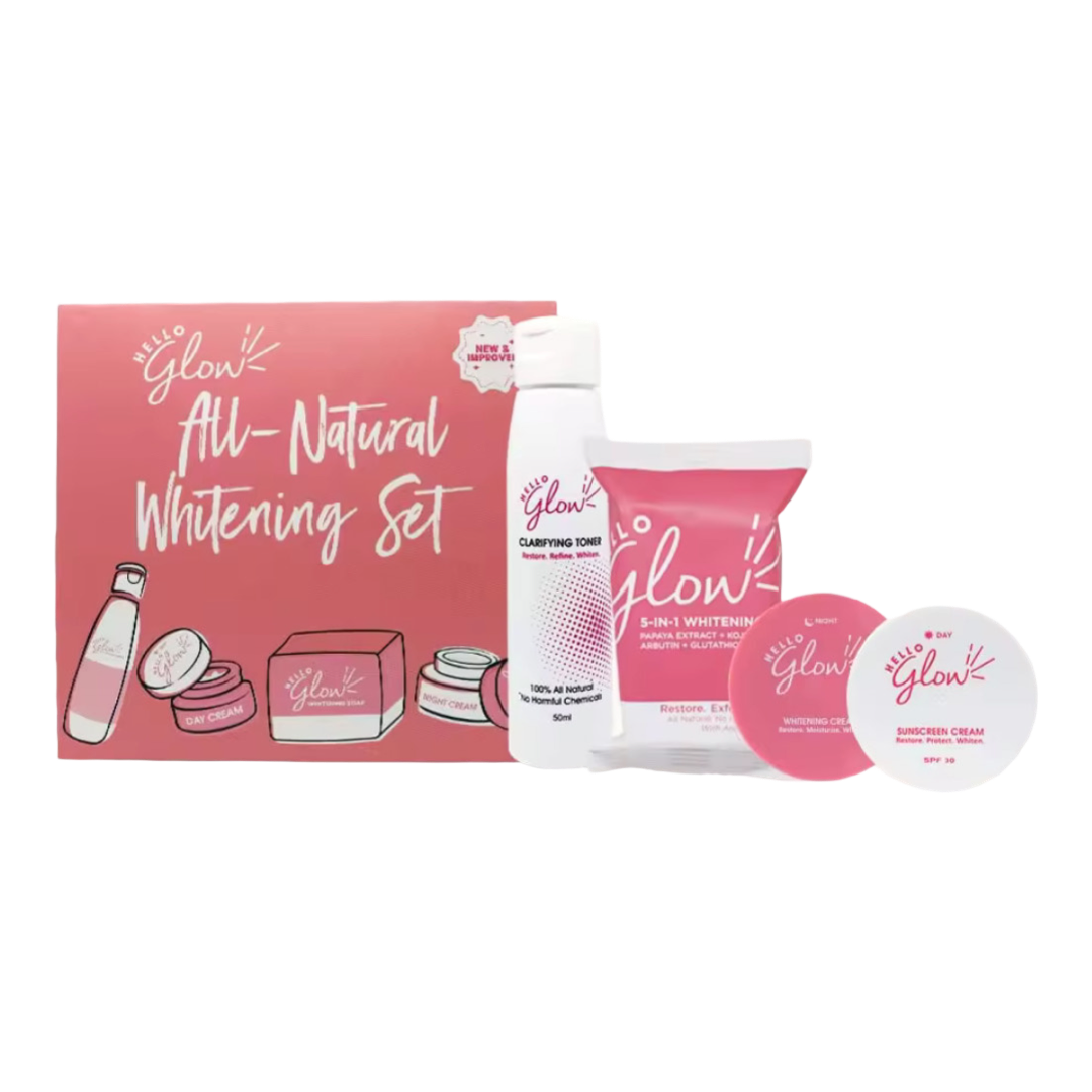 Hello Glow All-Natural Facial Set – Basbox Beauty